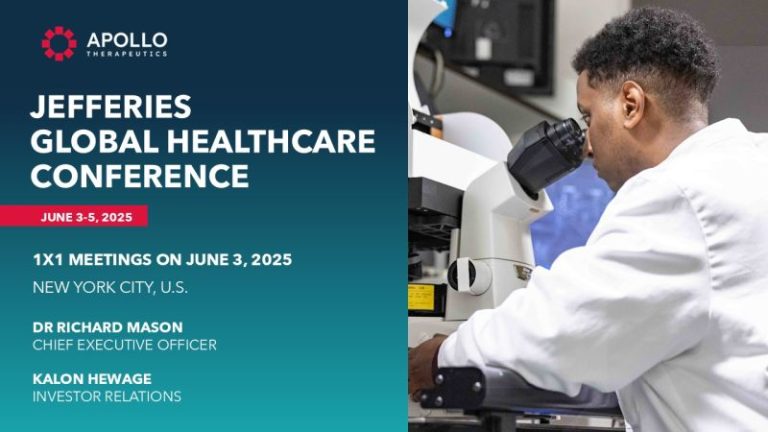 Morgan Stanley Healthcare Conference, September 4 - 6, NYC | Apollo Therapeutics